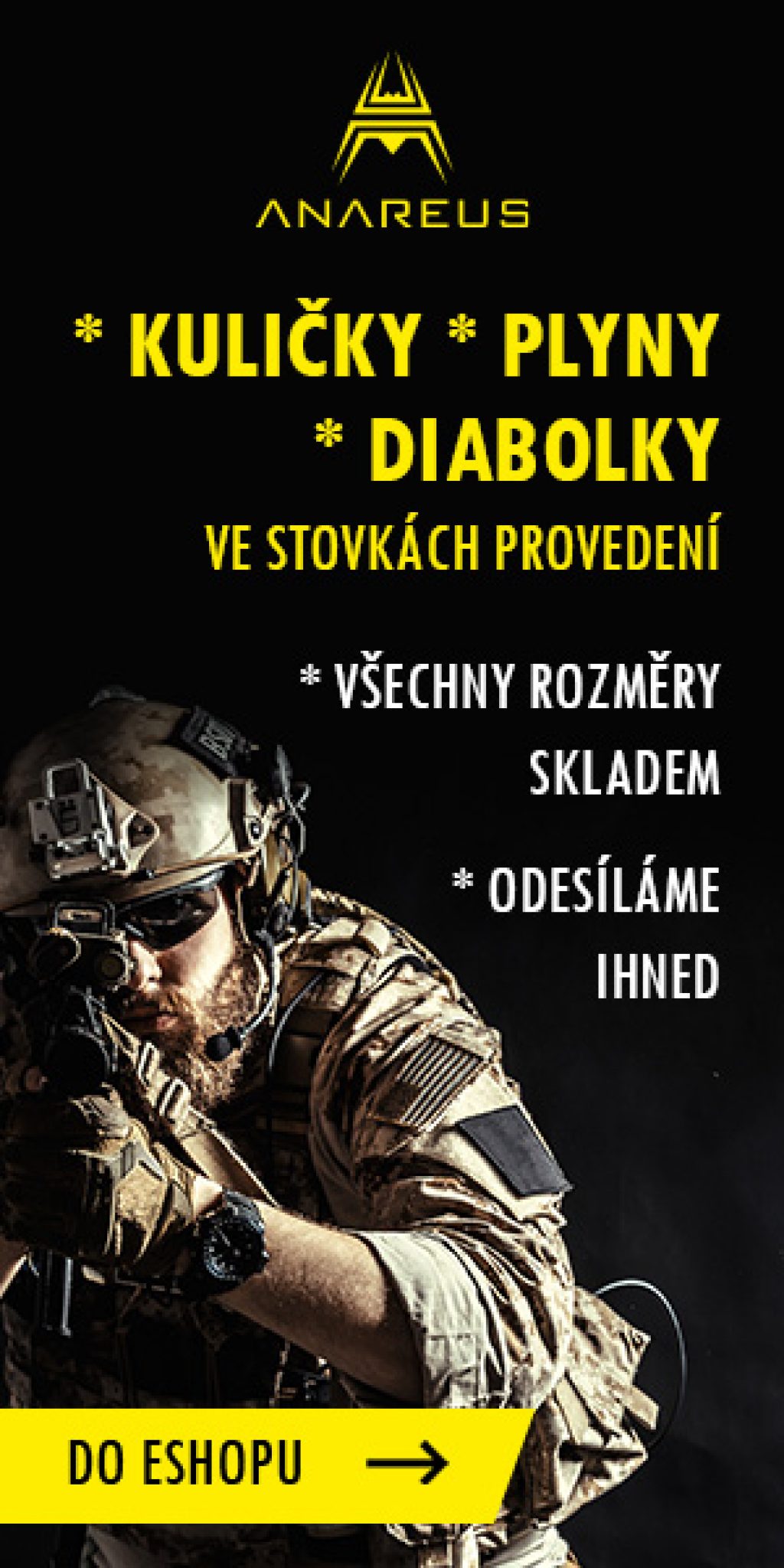 Anareus - Vybavení pro airsoft AKTUALIZOVÁNO - Recenzer.cz