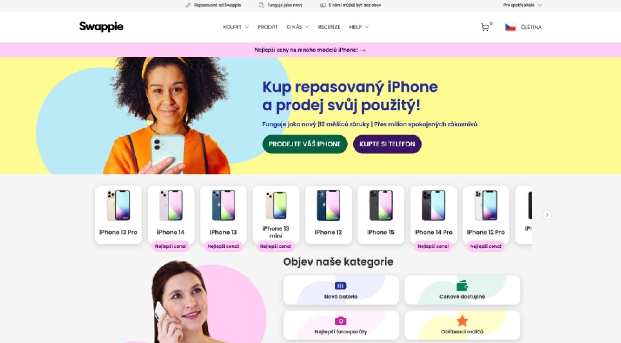 Recenze Swappie – Mobilní telefony AKTUALIZOVÁNO